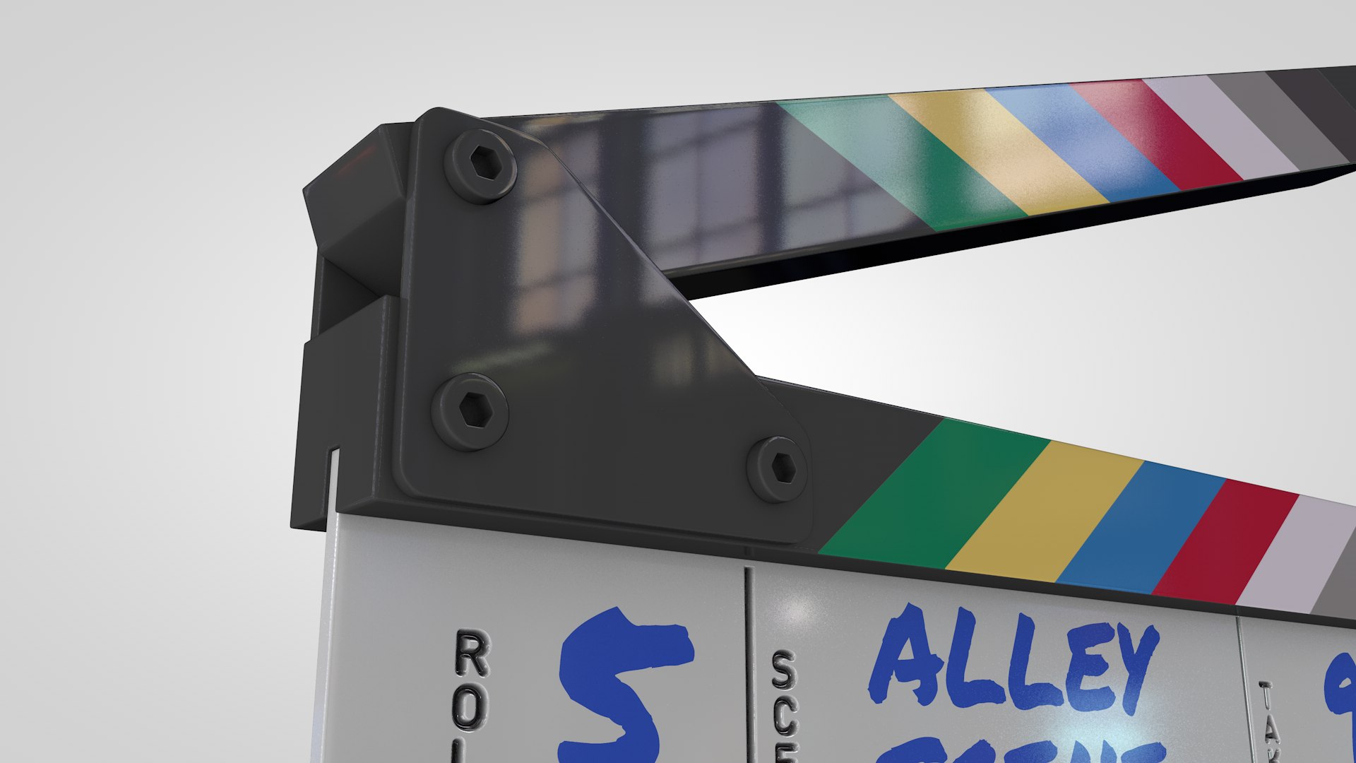 Clapper Board 3D - TurboSquid 1949160