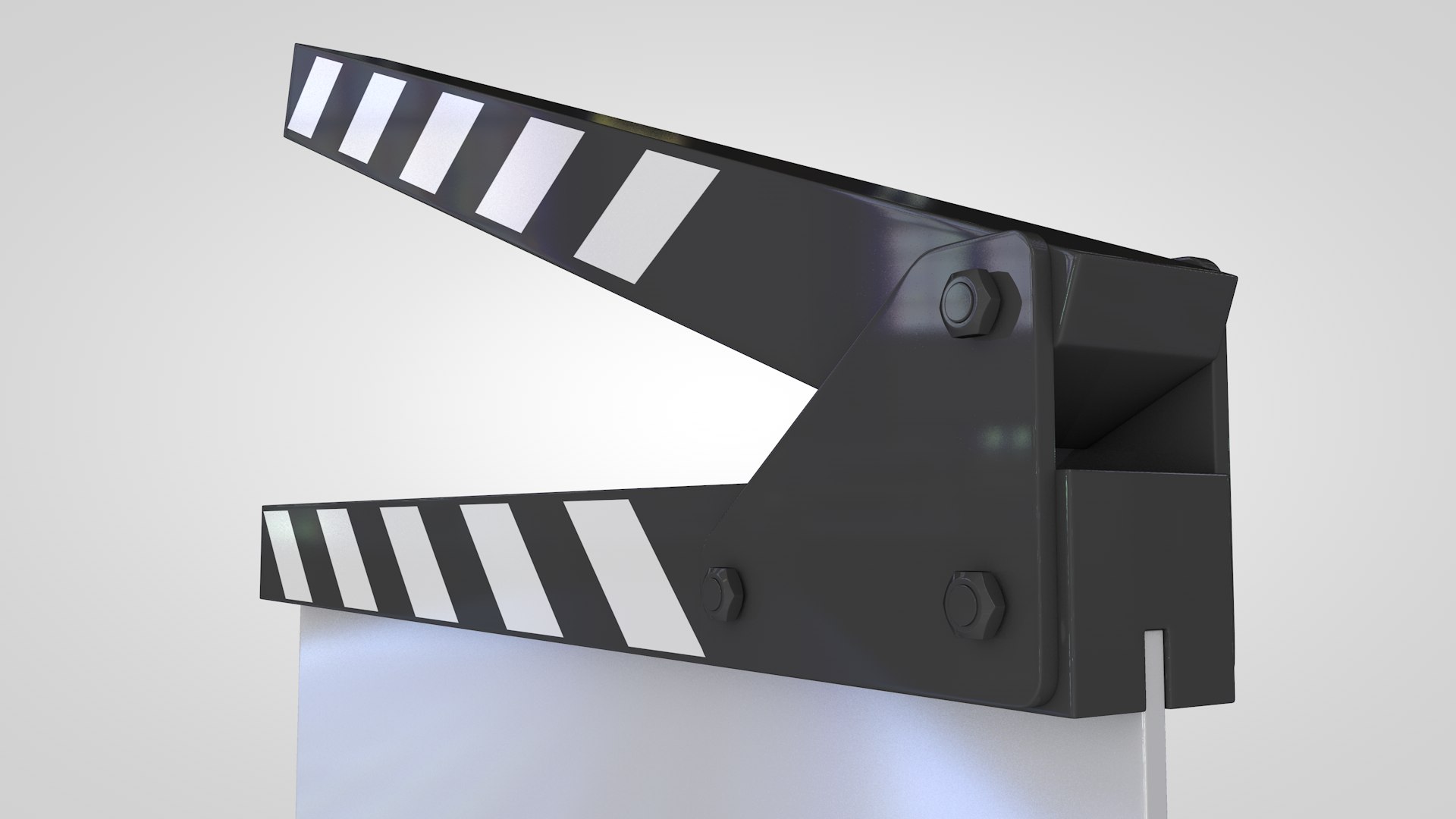 Clapper Board 3D - TurboSquid 1949160