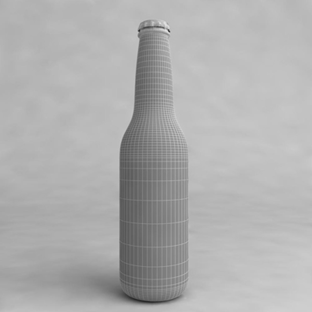Beer Bottle 3d Dxf