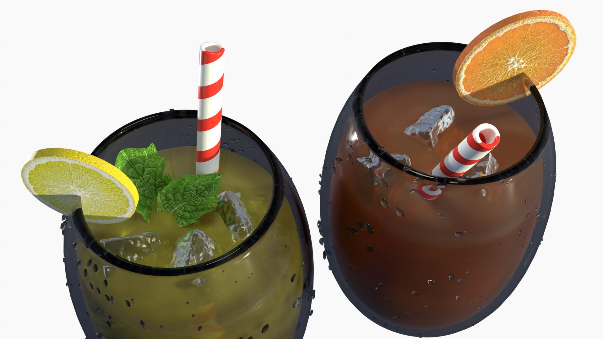 Cocktails 3D - TurboSquid 2150293