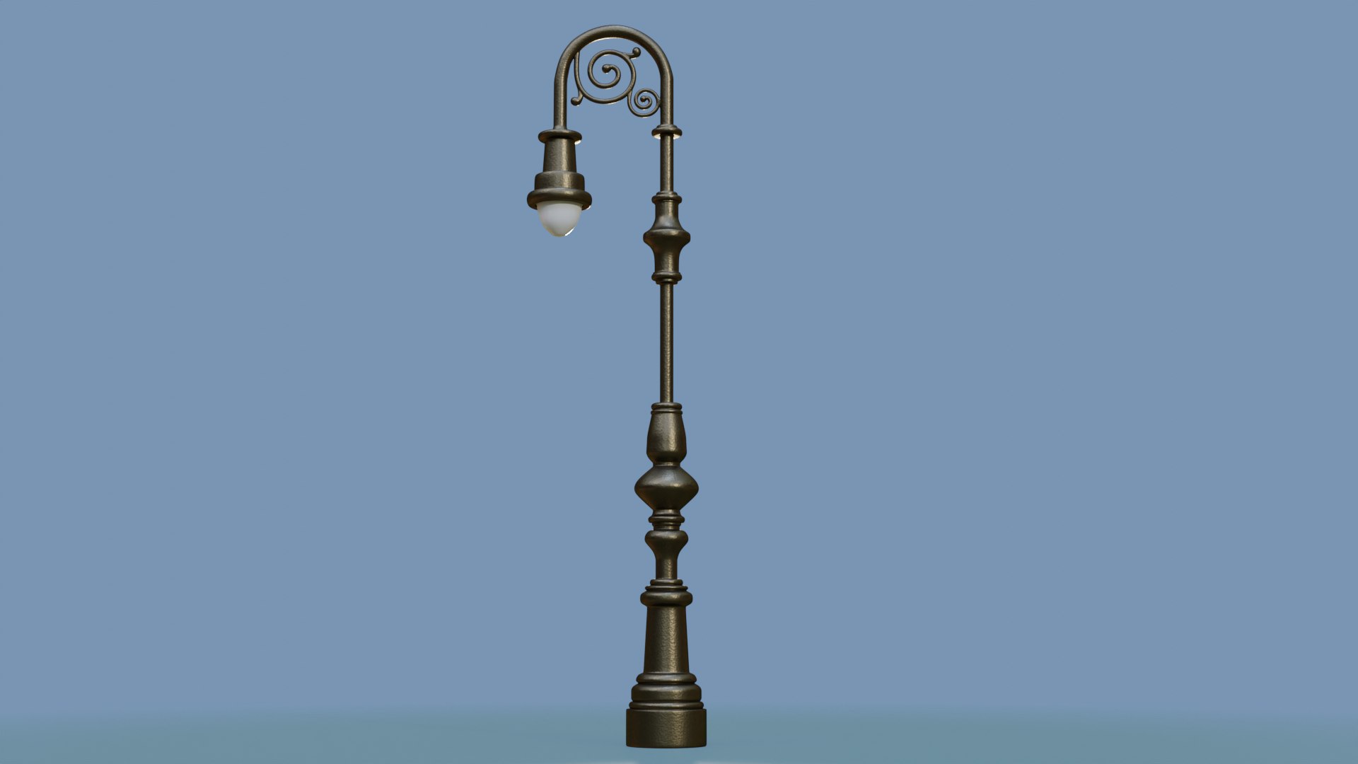Street Lamp Hight Quality Model - TurboSquid 1978619