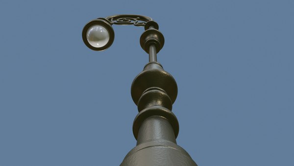 Street Lamp hight quality model - TurboSquid 1978619