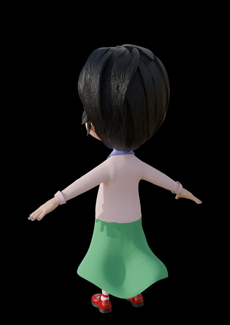 3D Mary Adventure Model - TurboSquid 1842865