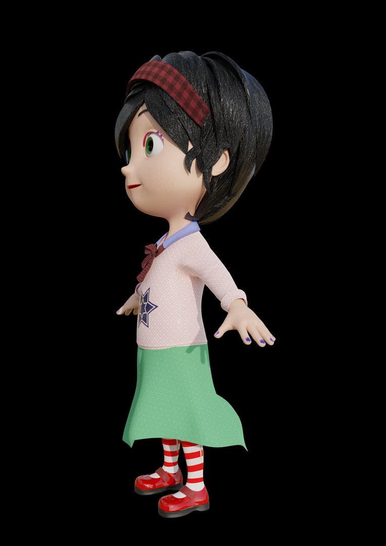 3D Mary Adventure Model - TurboSquid 1842865