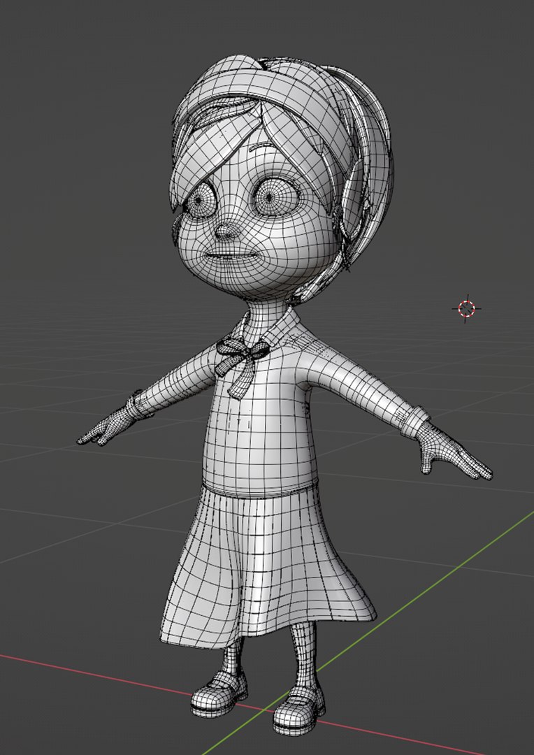 3D Mary Adventure Model - TurboSquid 1842865