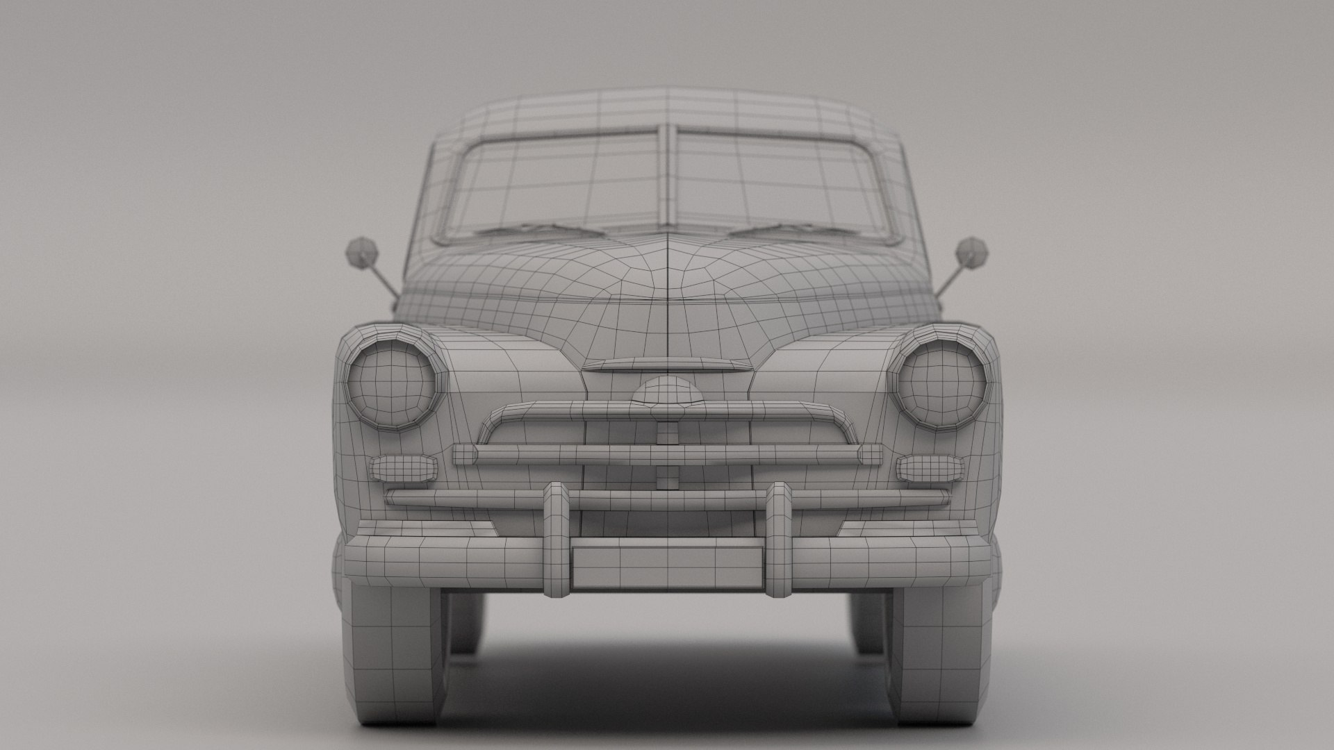The GAZ-M20 Pobeda 3D Model - TurboSquid 1866269