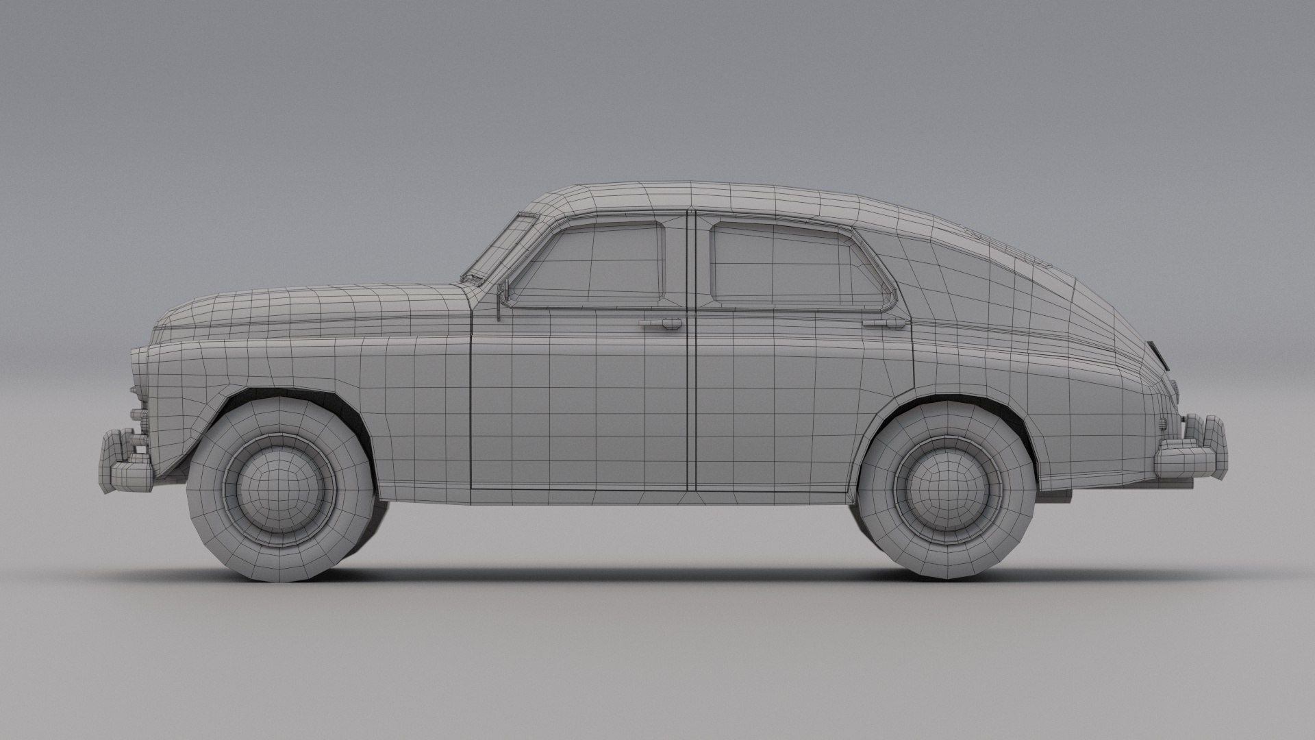The GAZ-M20 Pobeda 3D Model - TurboSquid 1866269
