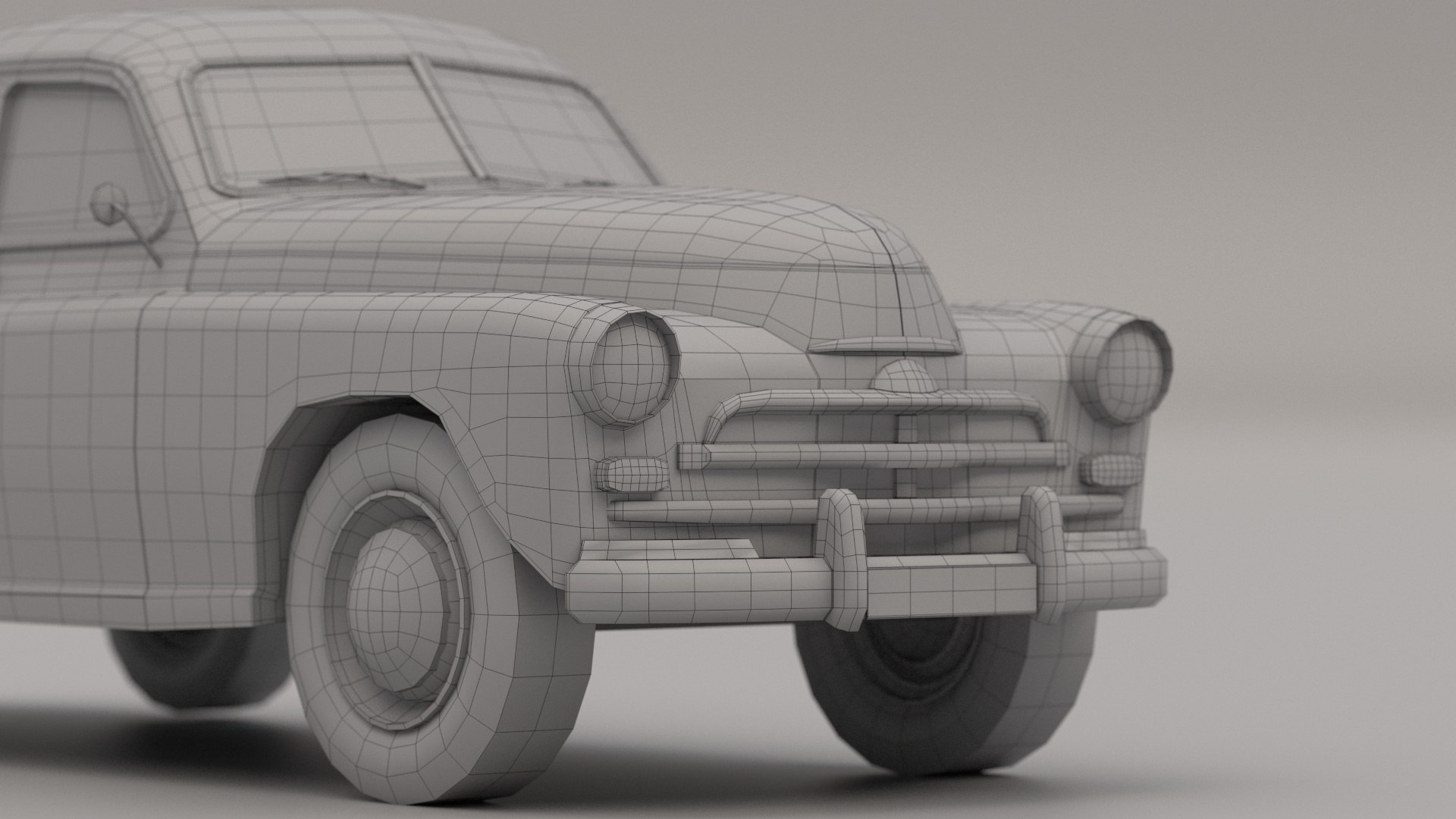 The GAZ-M20 Pobeda 3D Model - TurboSquid 1866269