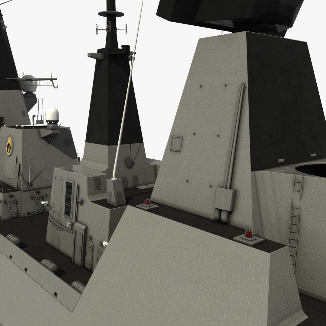 3d max type 45 destroyer