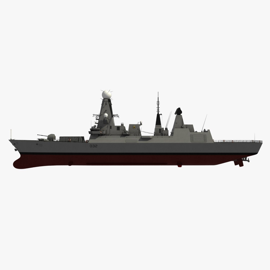 3d max type 45 destroyer