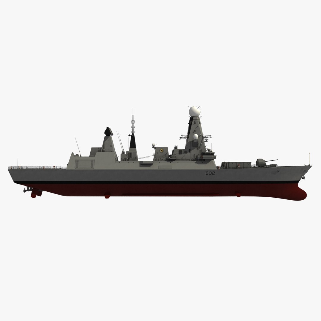 3d max type 45 destroyer