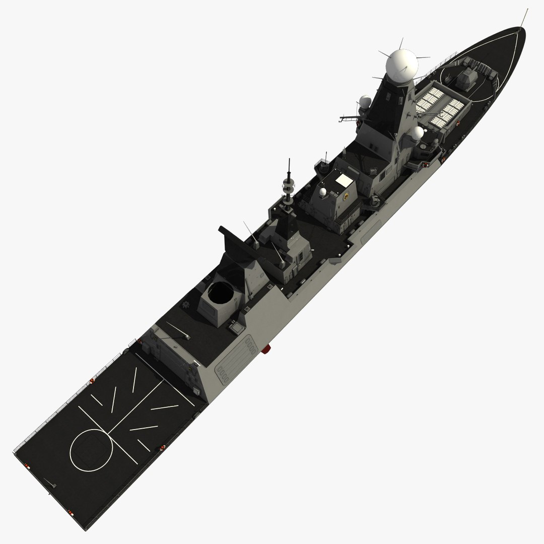 3d max type 45 destroyer