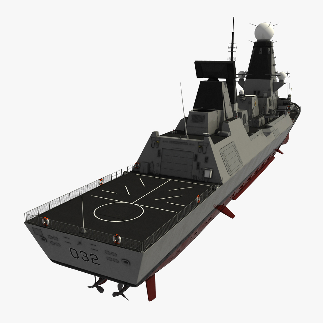 3d max type 45 destroyer