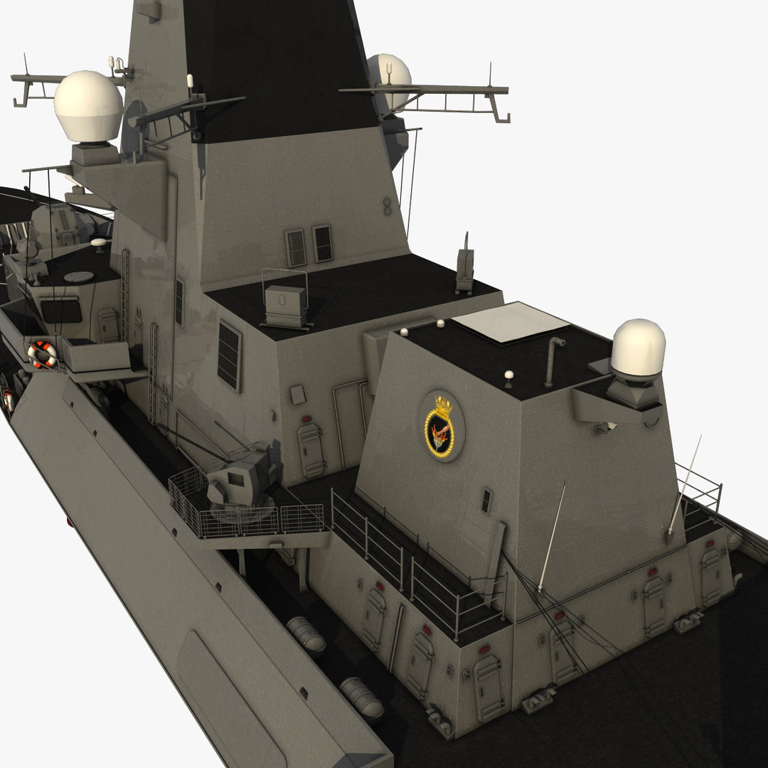 3d max type 45 destroyer