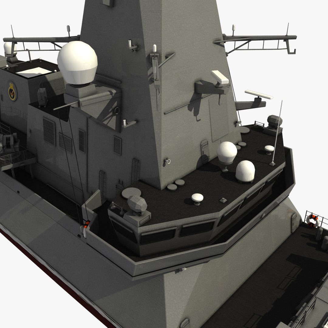 3d max type 45 destroyer