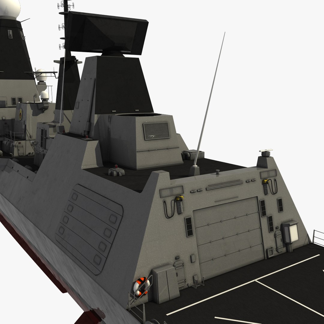 3d max type 45 destroyer