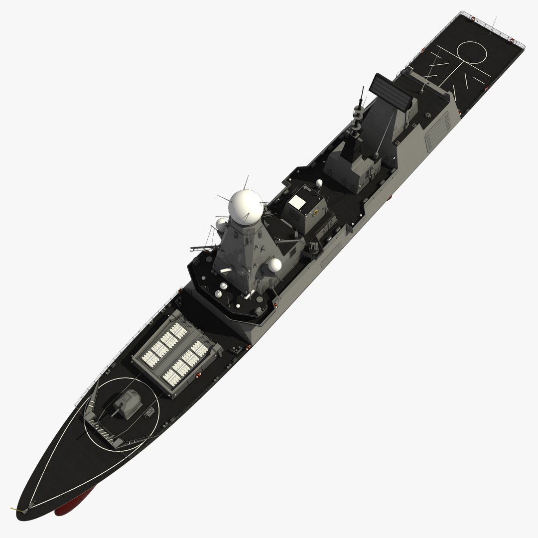 3d max type 45 destroyer