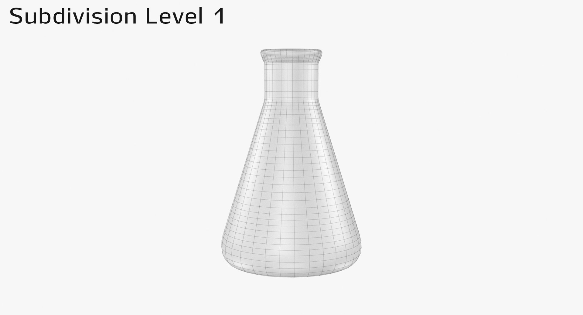 3D Erlenmeyer Flask - TurboSquid 1682035