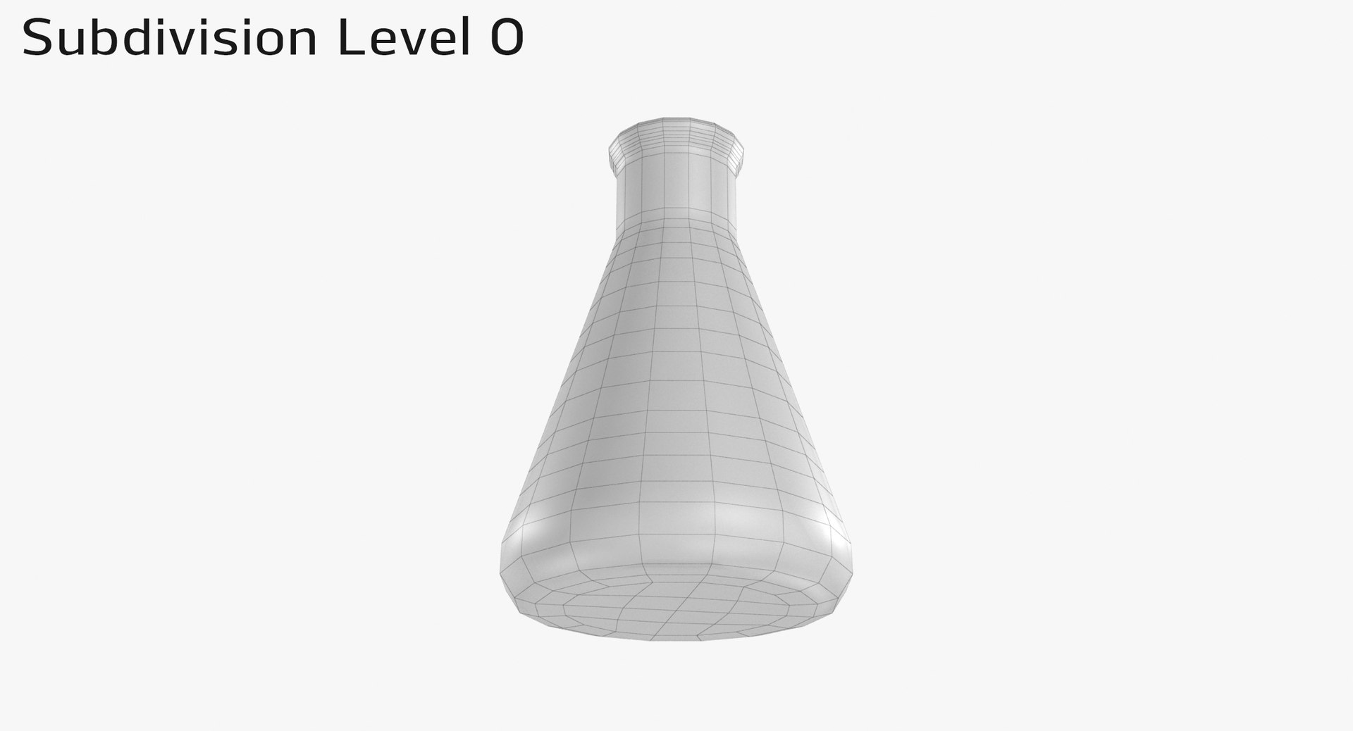 3D Erlenmeyer Flask - TurboSquid 1682035