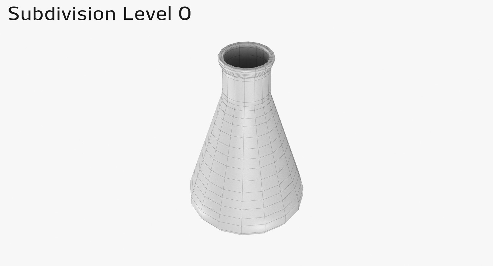 3D Erlenmeyer Flask - TurboSquid 1682035