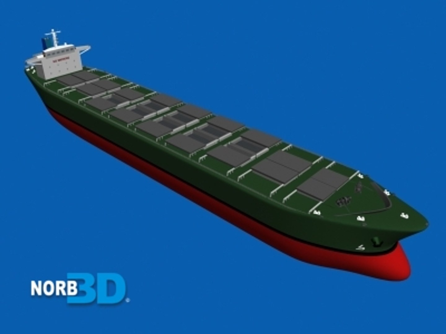 Bulk Ship 3d 3ds