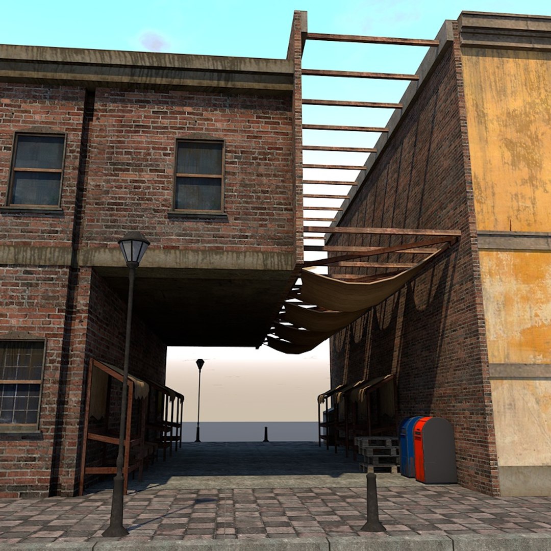 3ds Street Scene