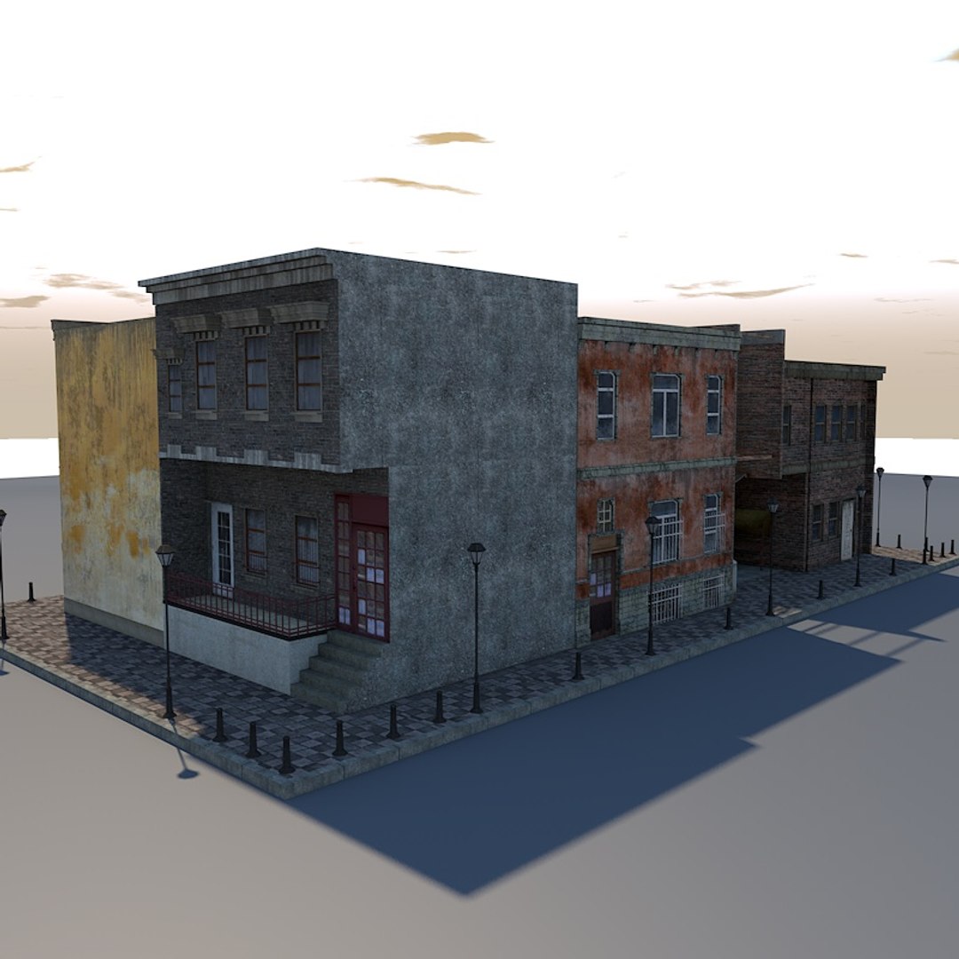 3ds Street Scene