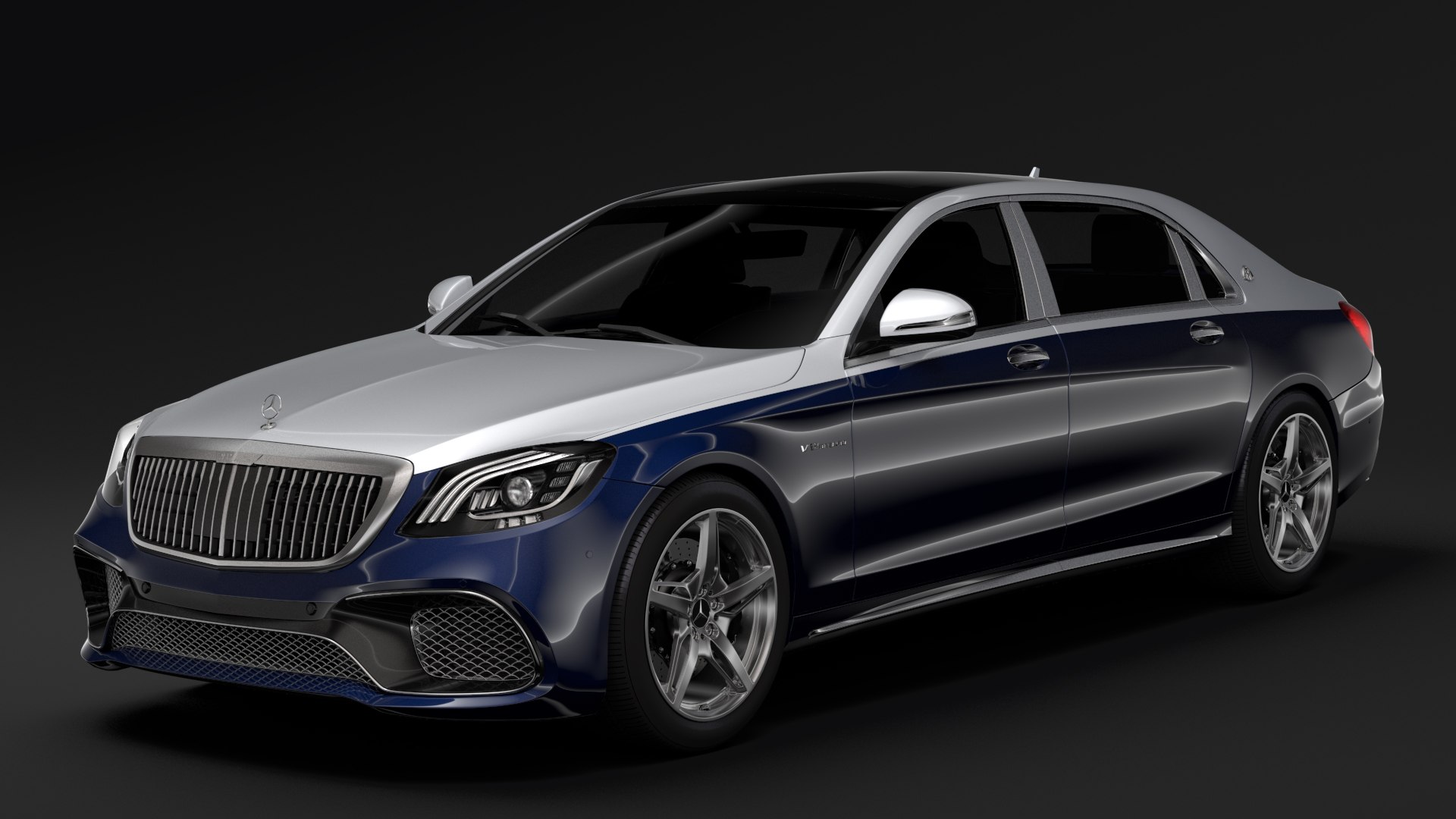 3D Mercedes Amg Maybach S - TurboSquid 1305696
