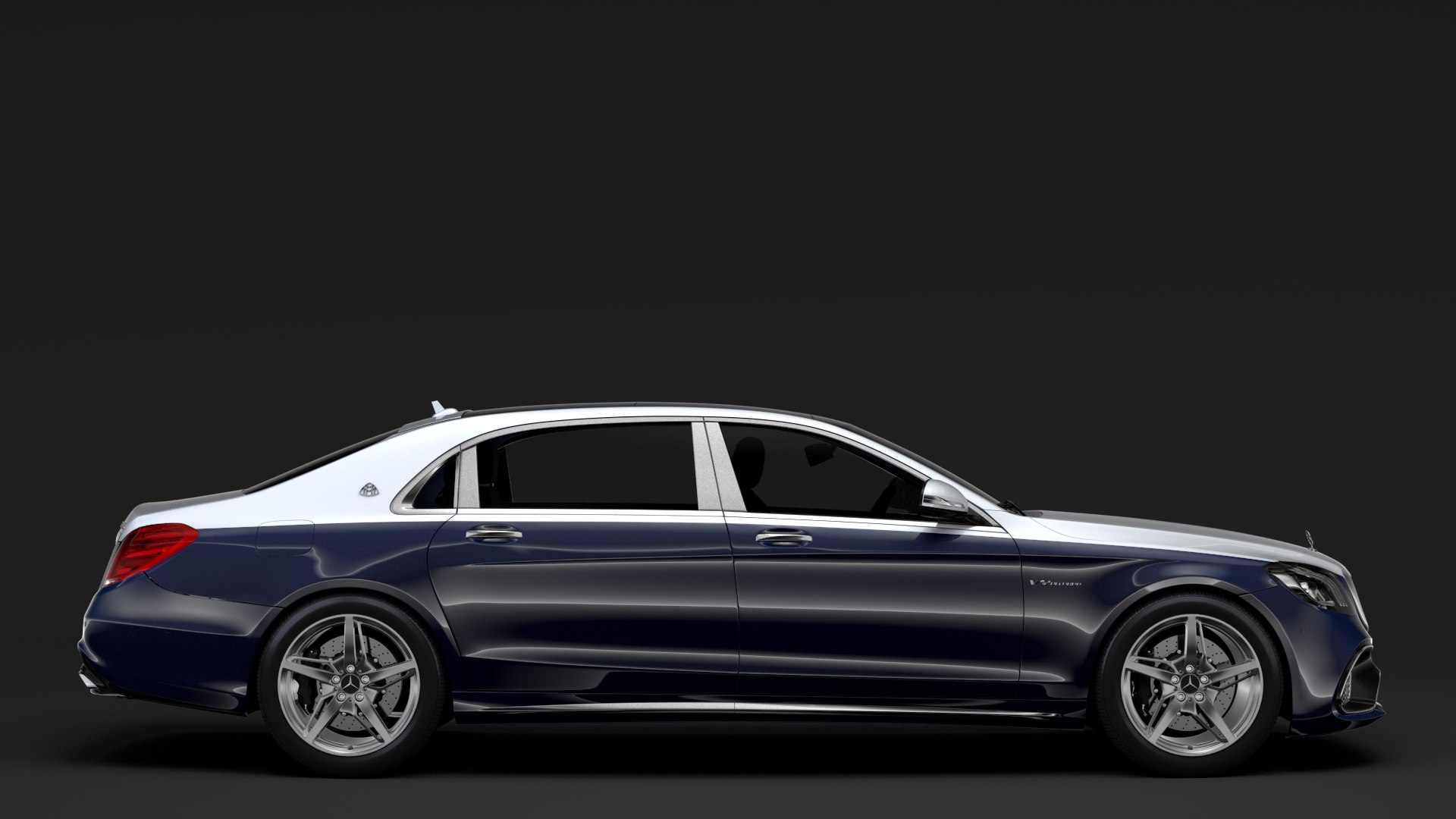 3D Mercedes Amg Maybach S - TurboSquid 1305696