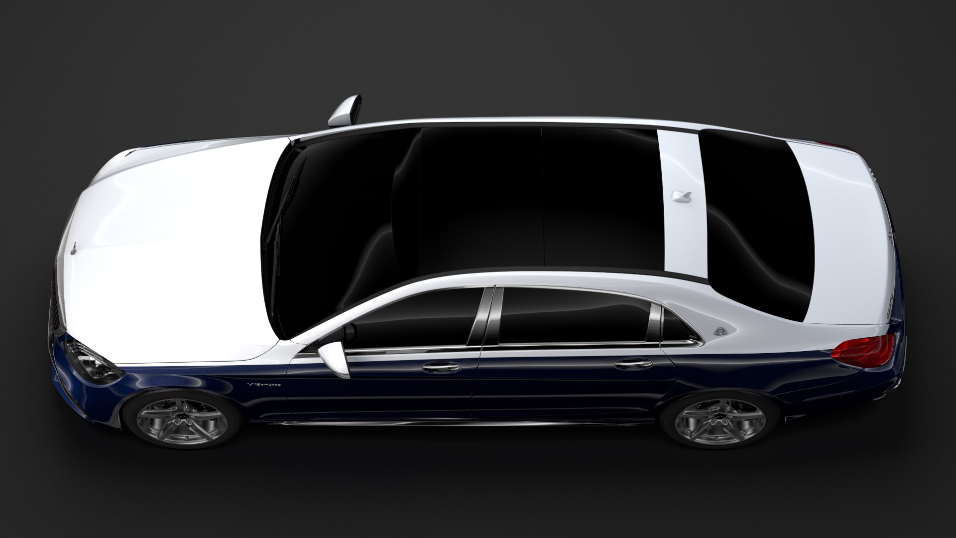 3D Mercedes Amg Maybach S - TurboSquid 1305696
