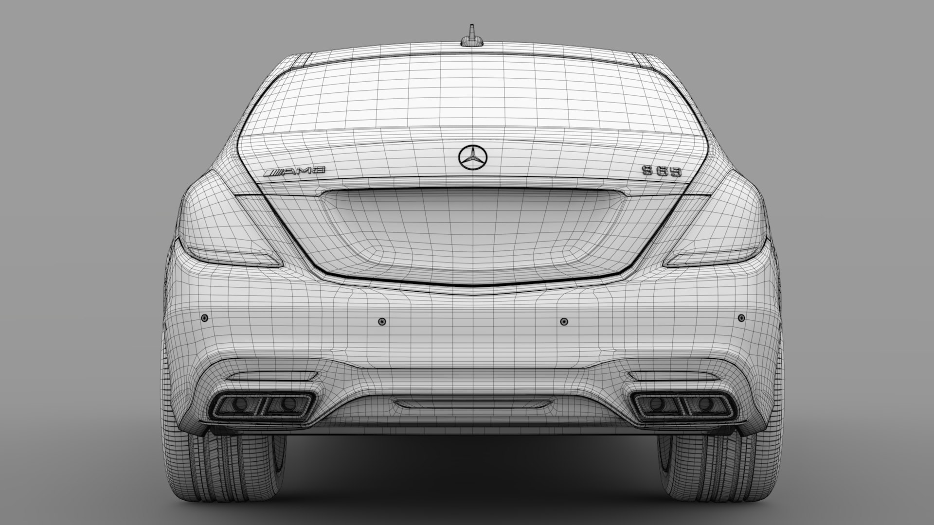 3D Mercedes Amg Maybach S - TurboSquid 1305696