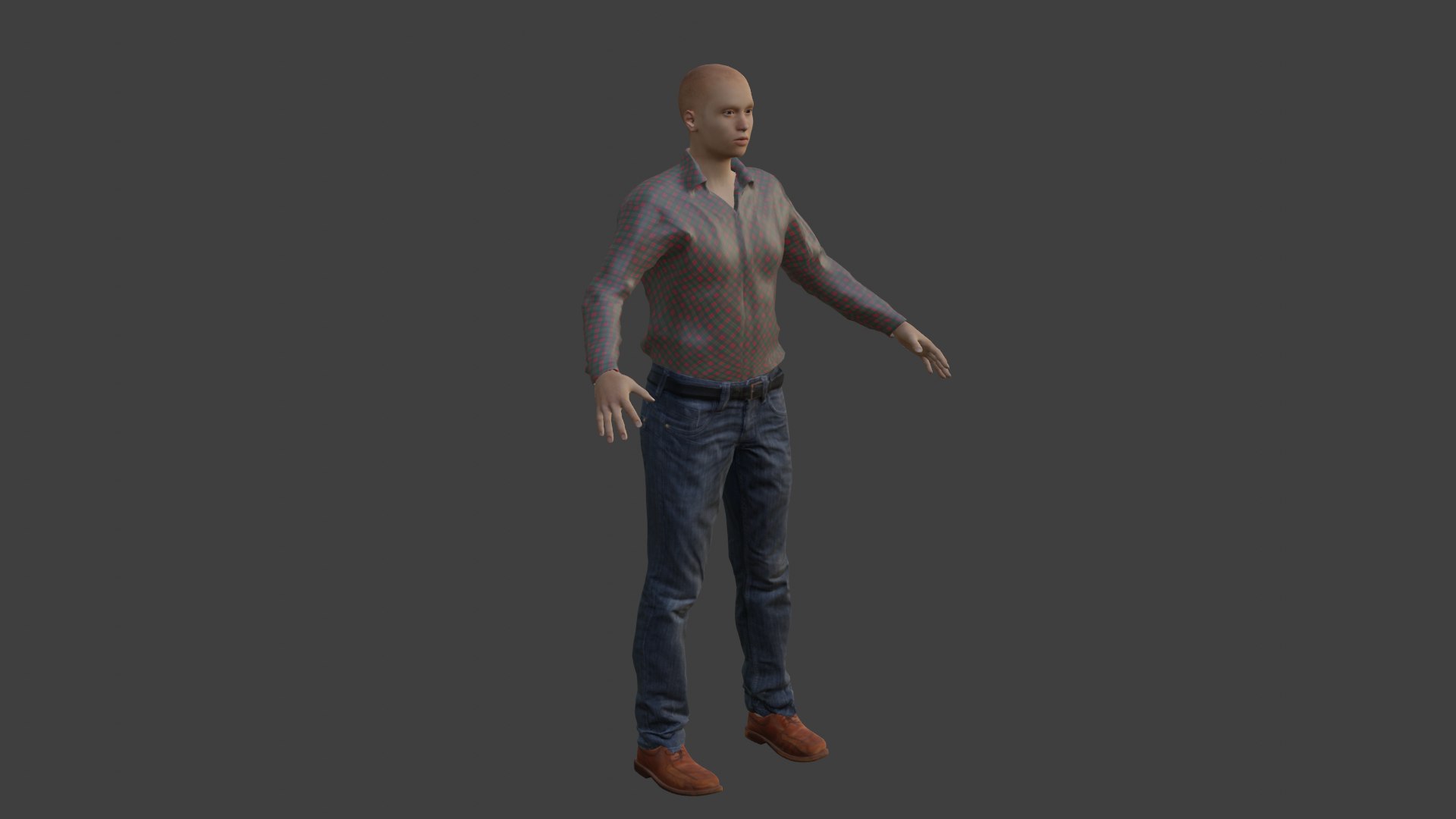 3D Man Unity Unreal model - TurboSquid 1828642