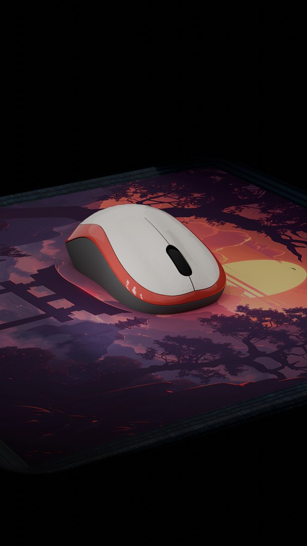 Simple Mouse 3D - TurboSquid 2417580