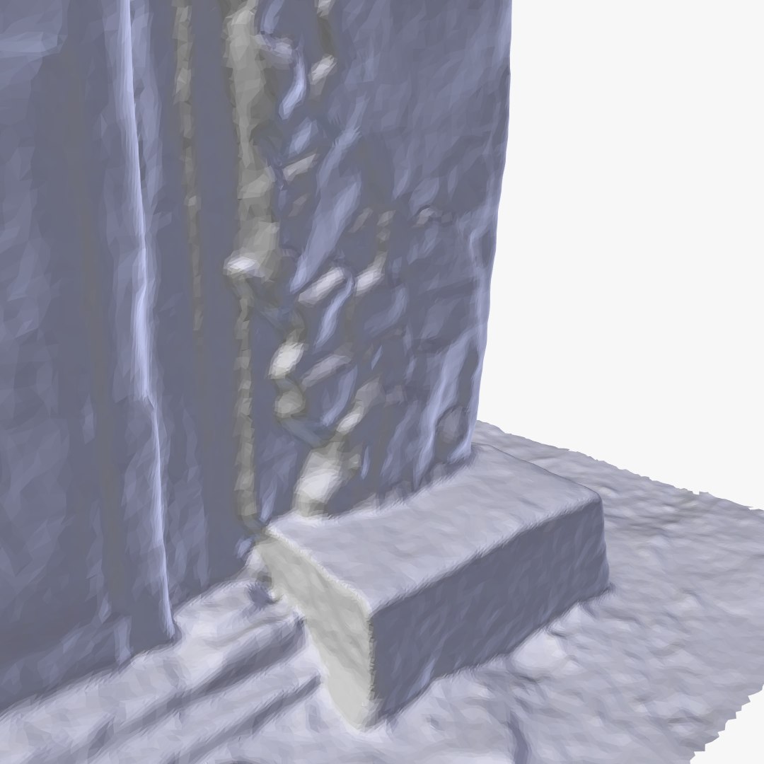 3D Old Wall Corner - TurboSquid 1427380