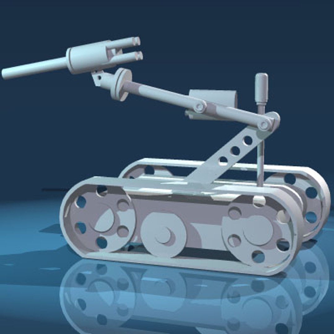 Robot Bomb 3d Model