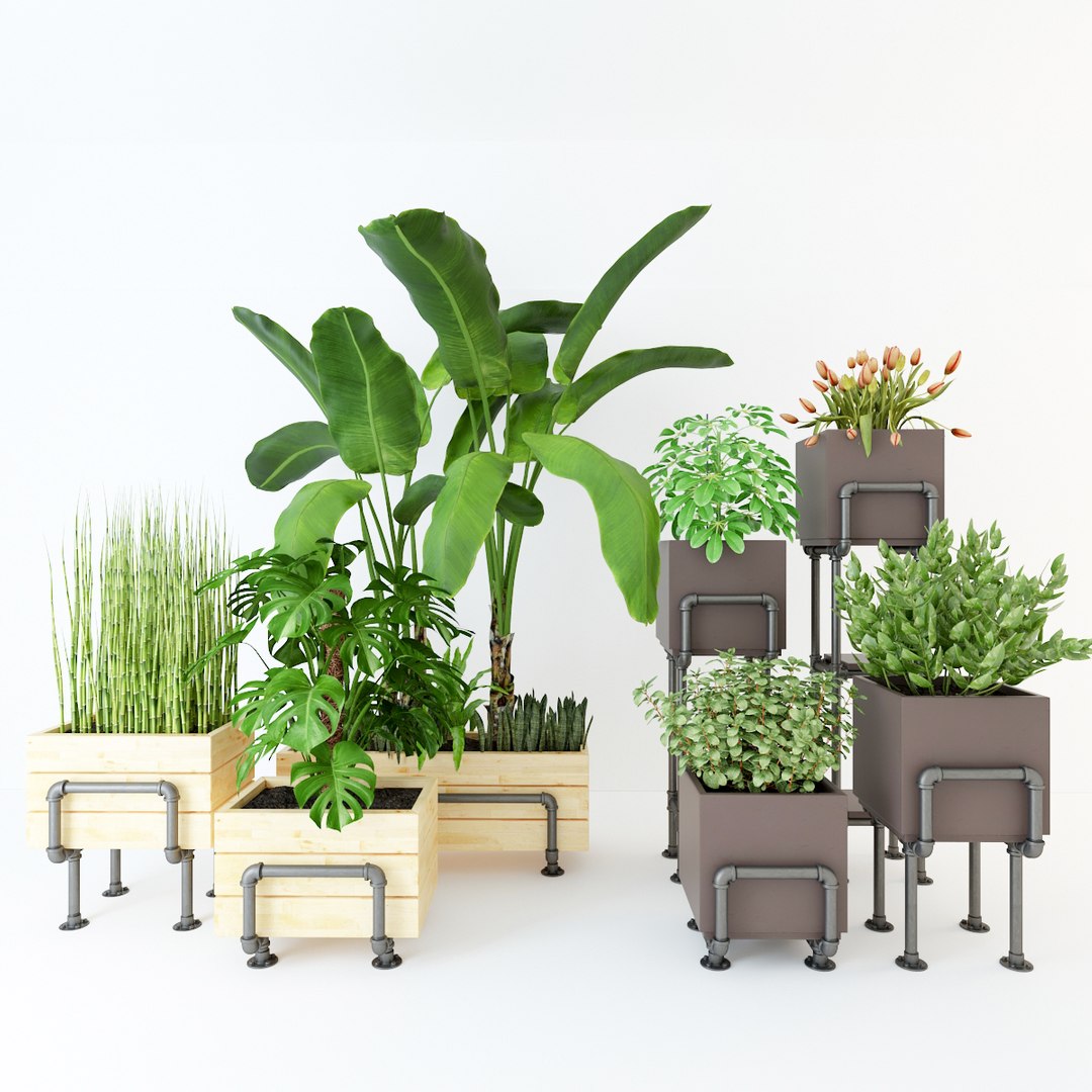 Planter Box PB1 3D model - TurboSquid 1759815