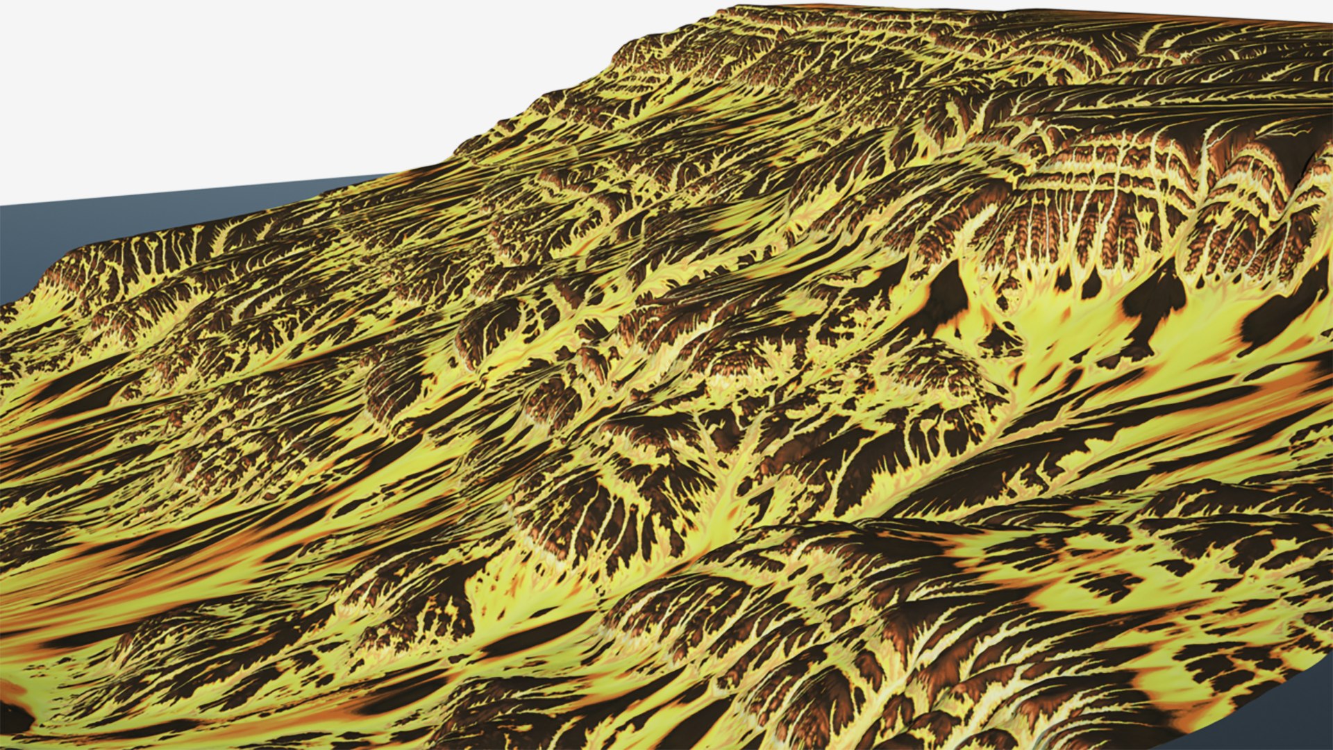 3D Cartoon mountain terrain - TurboSquid 2167994