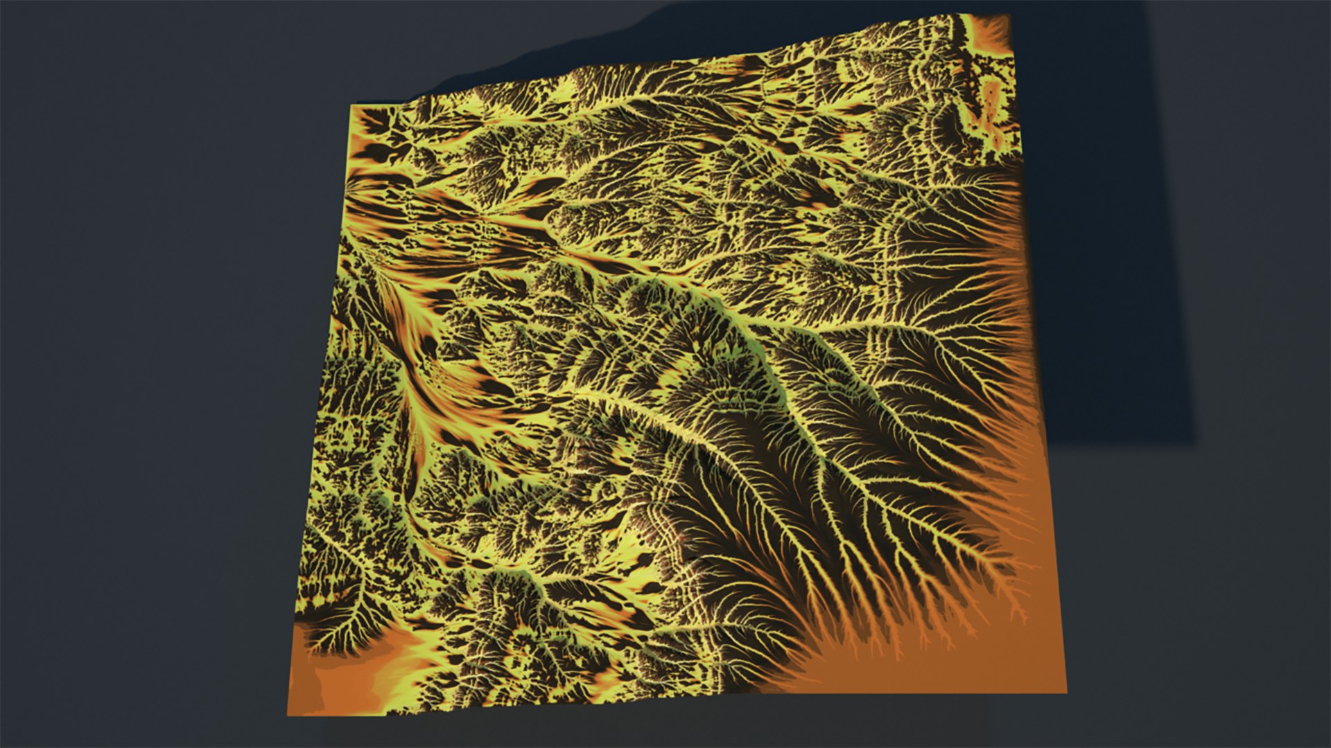 3D Cartoon mountain terrain - TurboSquid 2167994