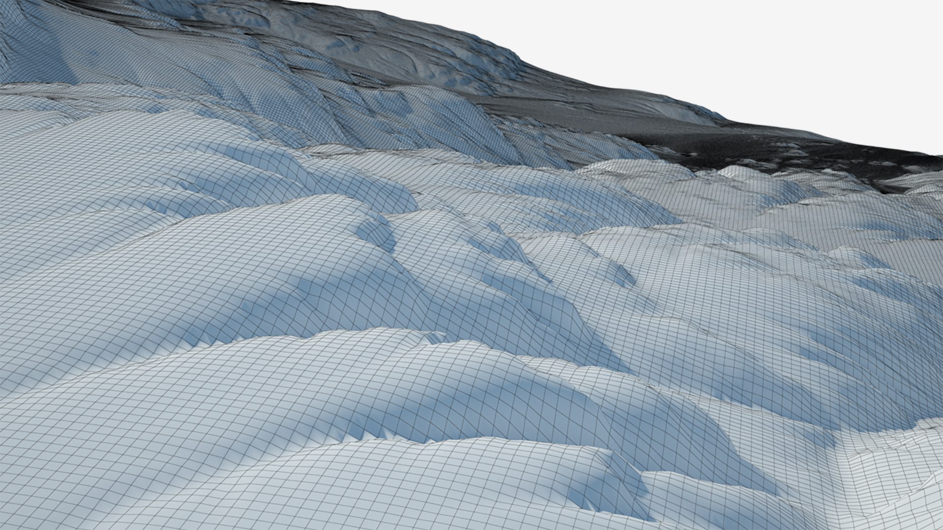 3D Cartoon mountain terrain - TurboSquid 2167994