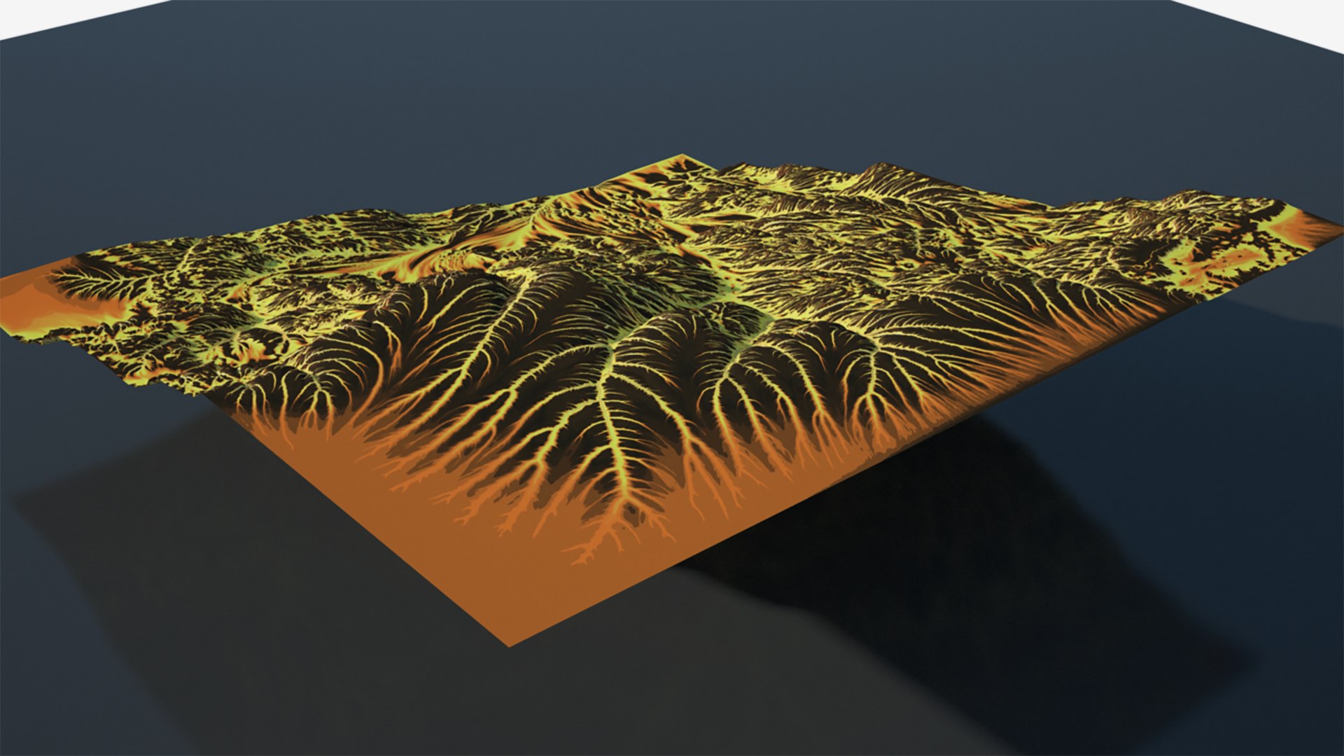 3D Cartoon mountain terrain - TurboSquid 2167994