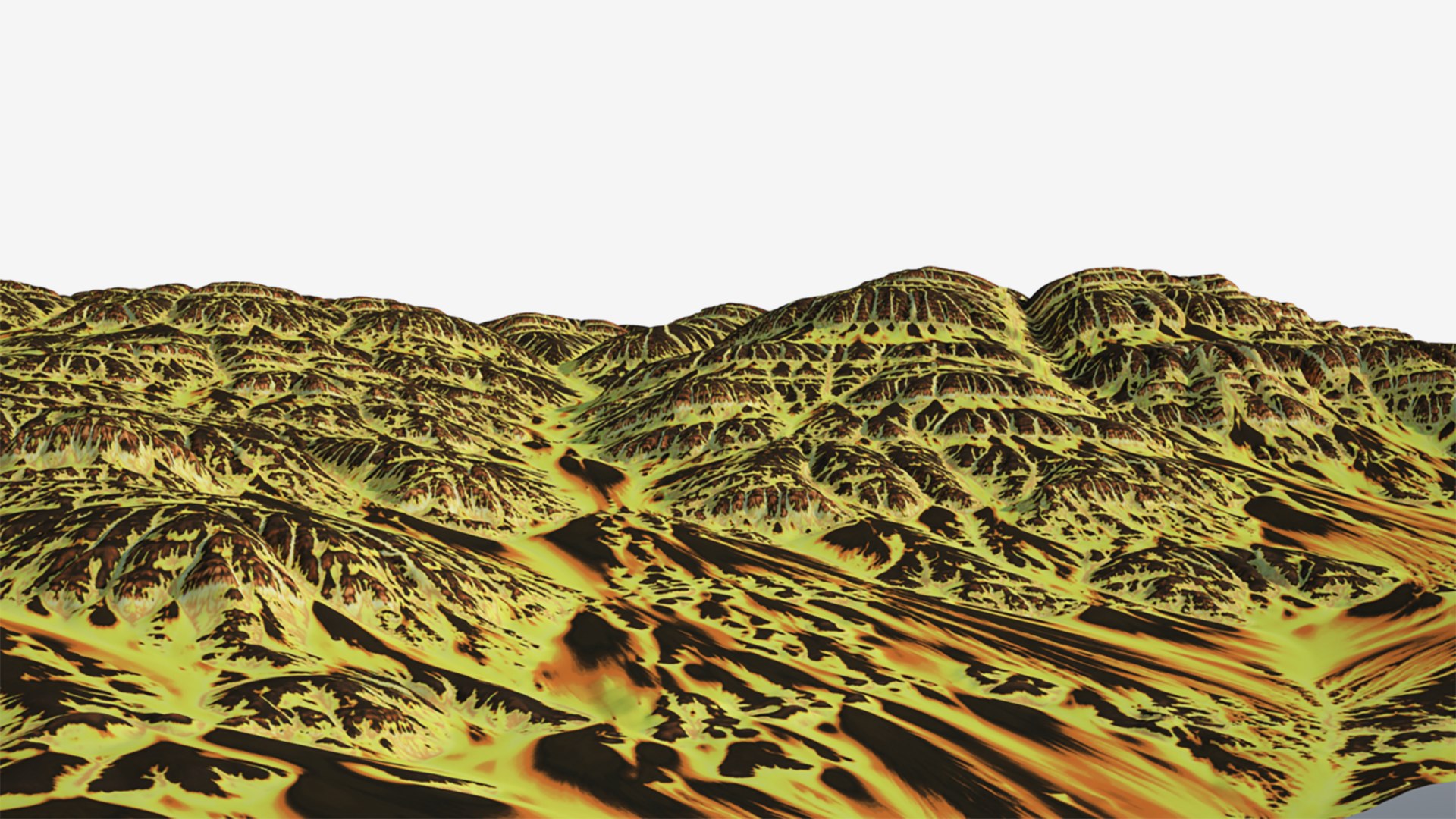 3D Cartoon mountain terrain - TurboSquid 2167994