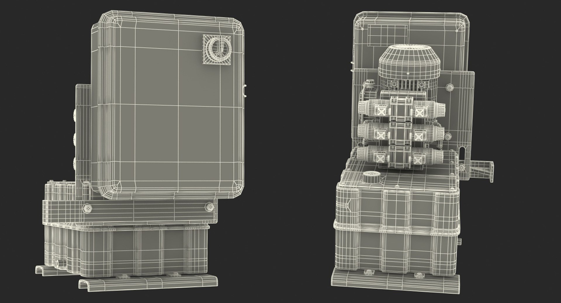 Workshop oil tank motor 3D model - TurboSquid 1424516