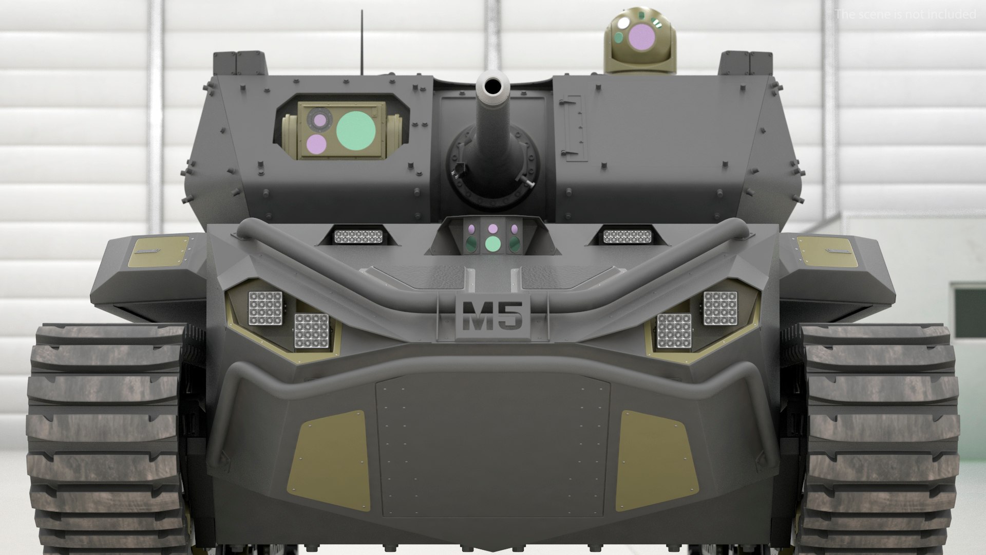 3D Ripsaw M5 Electric Tank - TurboSquid 1786829