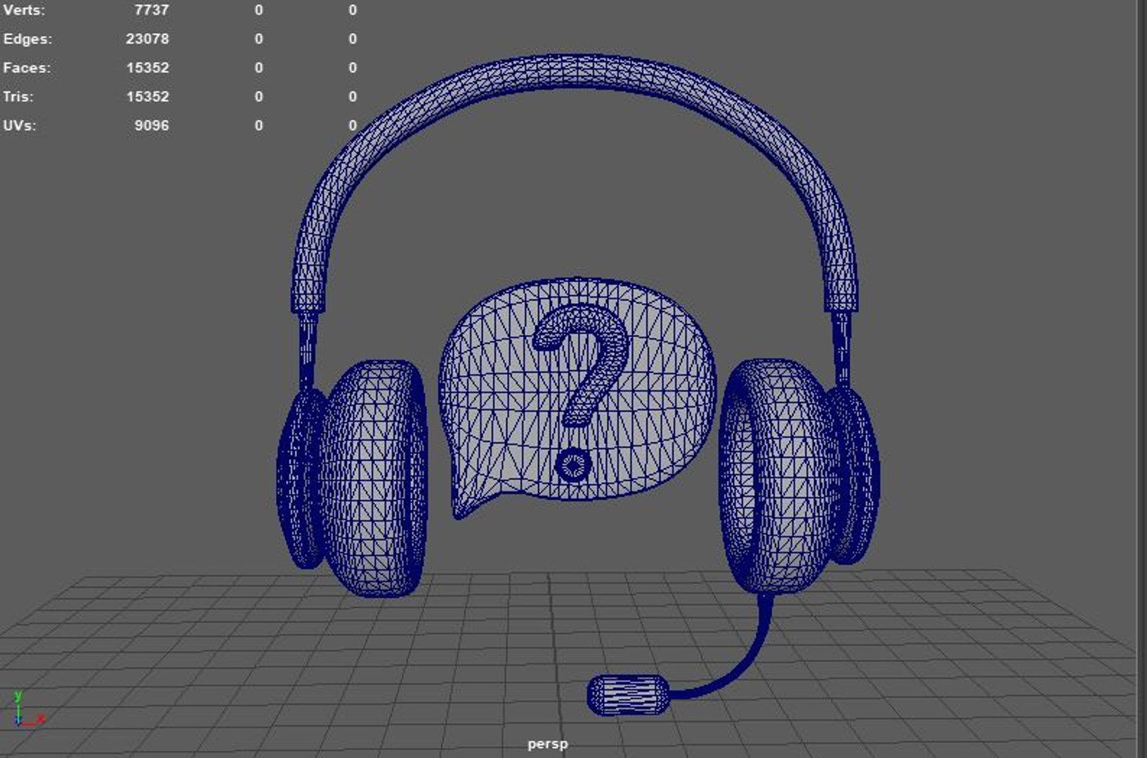 Call Center Icon 3D Model 3D Model - TurboSquid 2335127