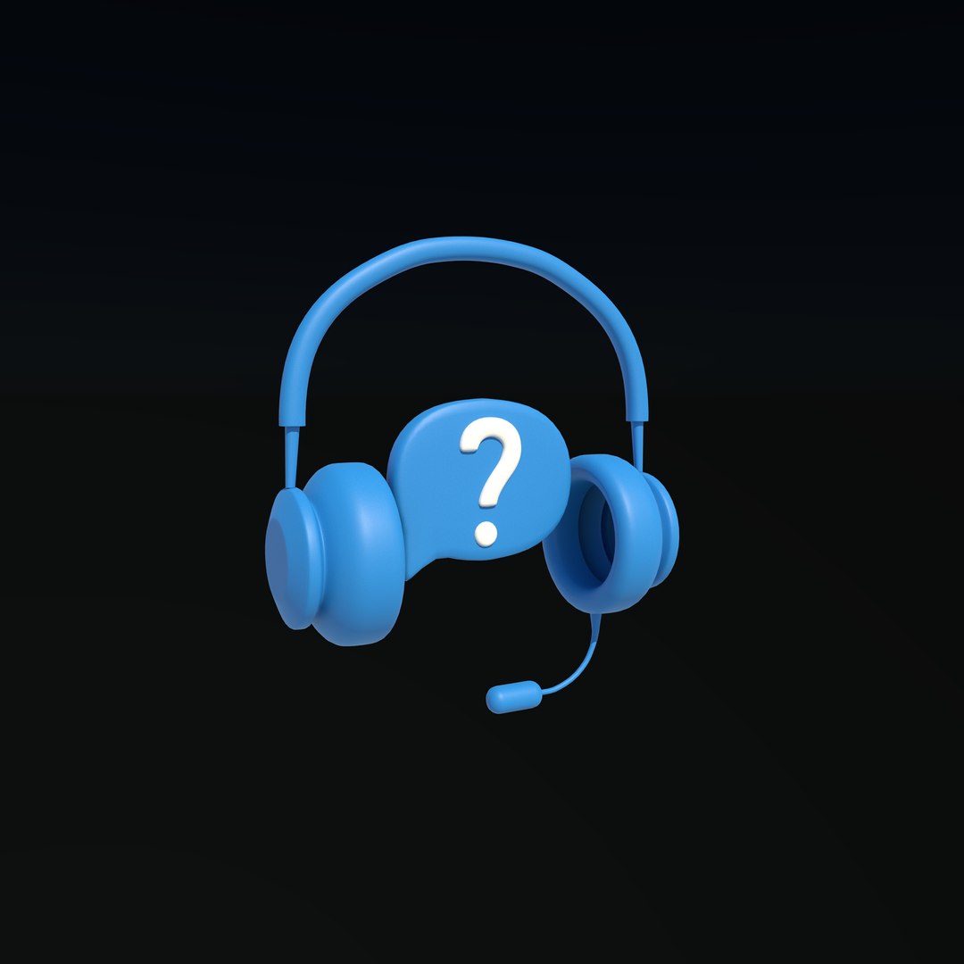 Call Center Icon 3D Model 3D Model - TurboSquid 2335127