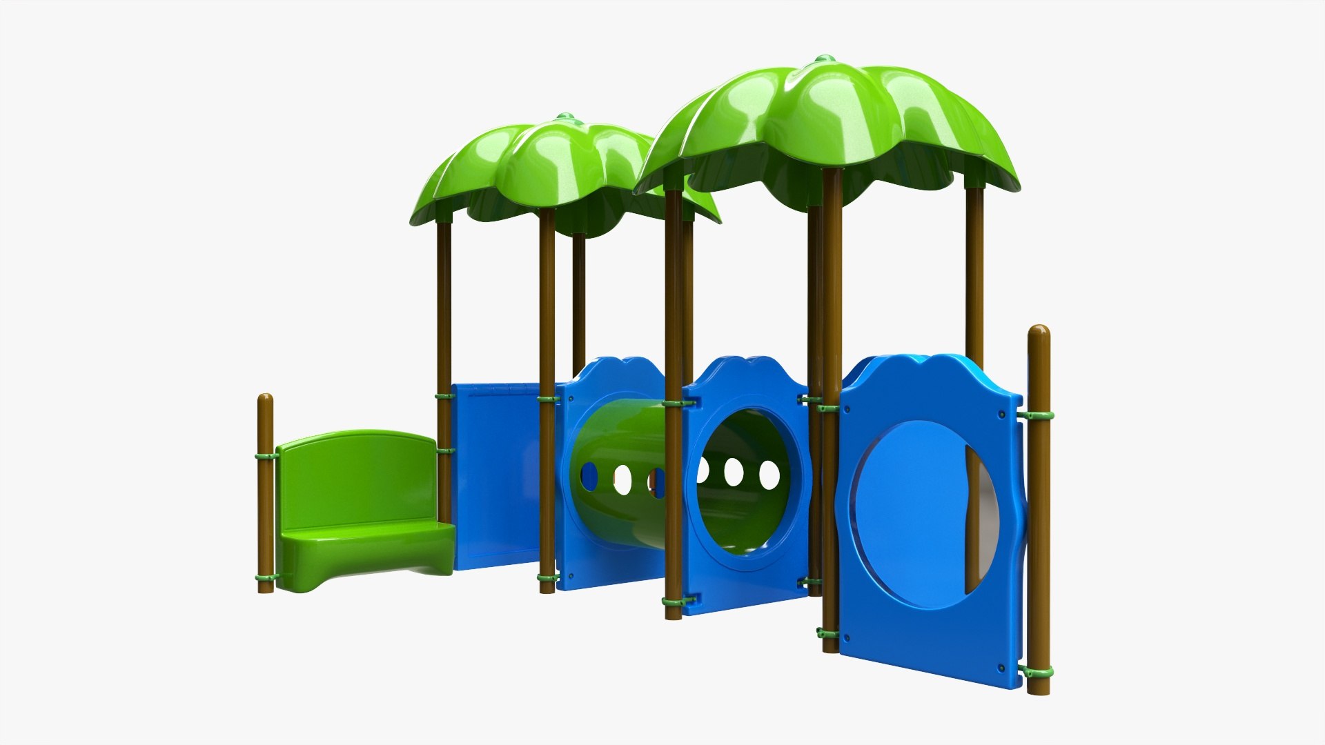 3D Outdoor Kids Playground 03 Model - TurboSquid 1716637