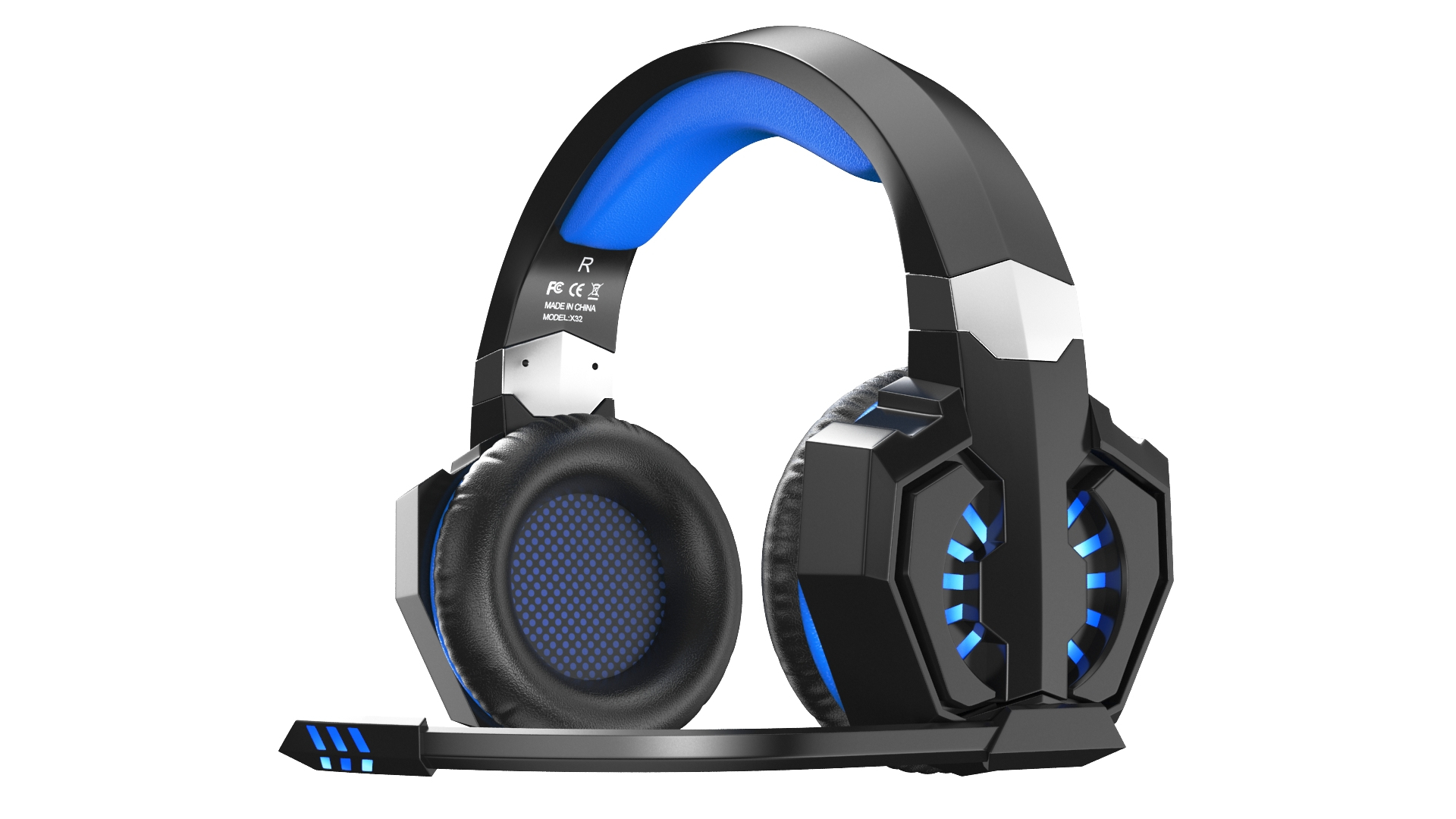 3D Detailed Gaming Headset Model - TurboSquid 2129983