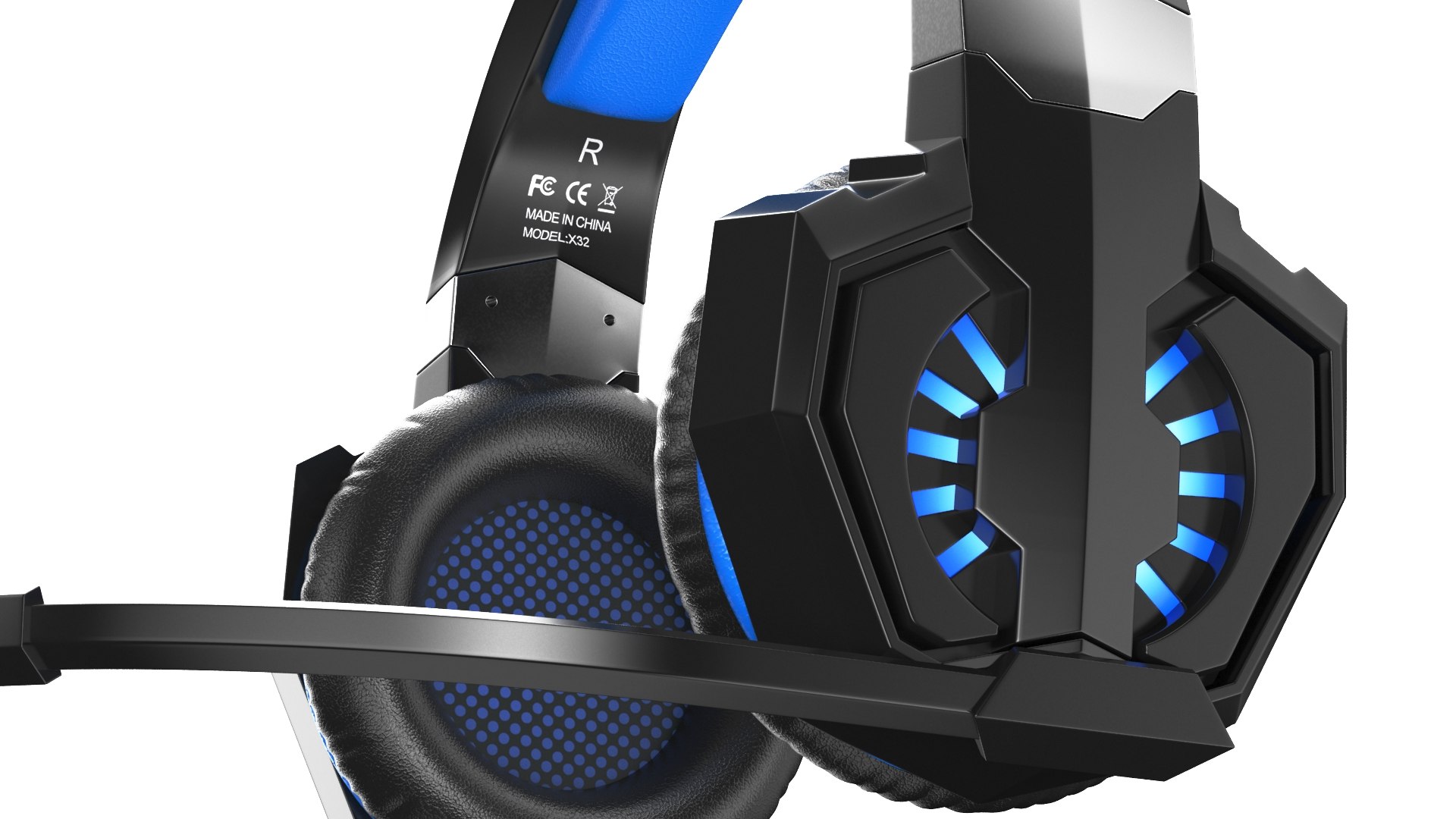 3D Detailed Gaming Headset Model - TurboSquid 2129983