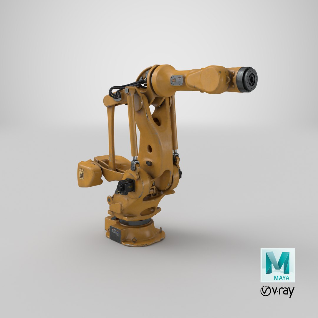 3D large payload robot - TurboSquid 1418186