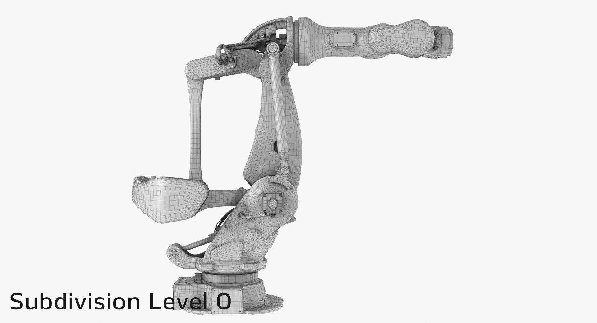 3D large payload robot - TurboSquid 1418186